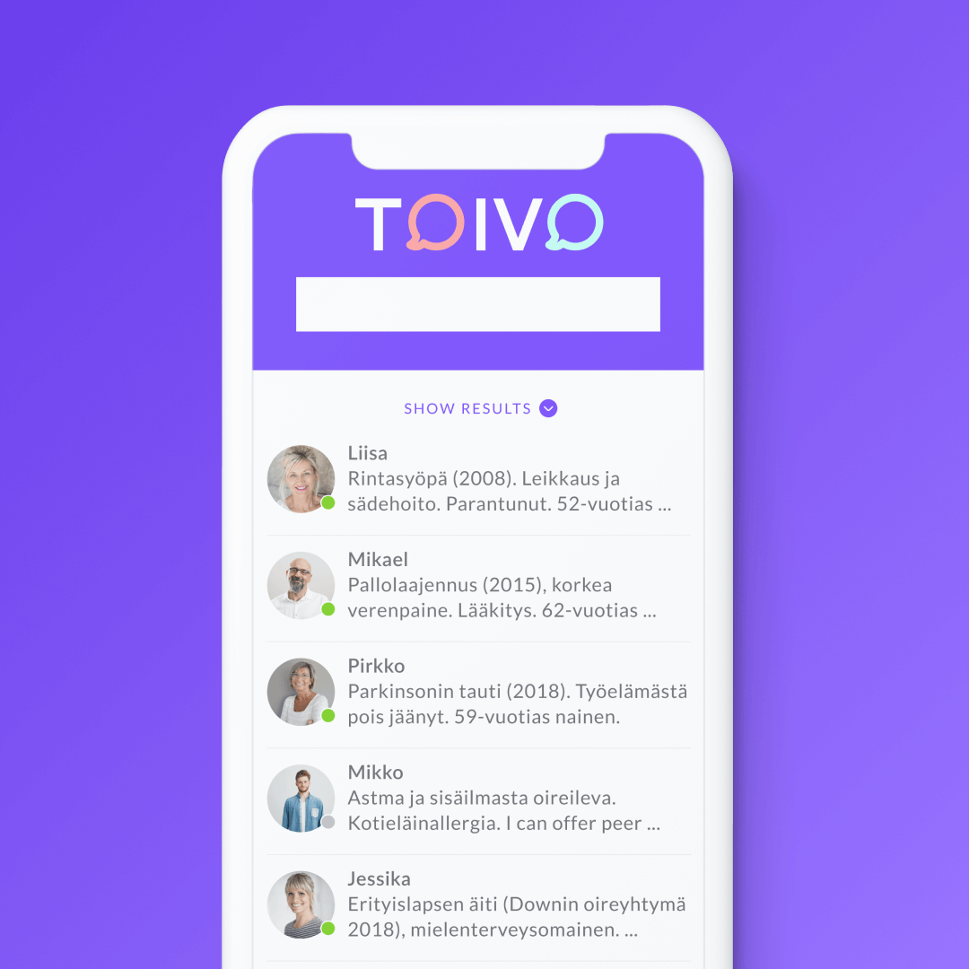 Toivo-sovellus - Keski-Uudenmaan Yhdistysverkosto ry